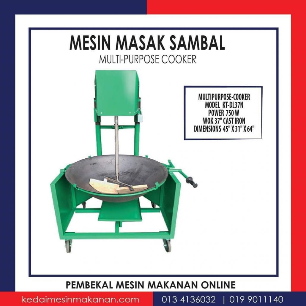 MESIN PENGACAU DODOL | KEDAI MESIN PROSES MAKANAN BUMIPUTERA